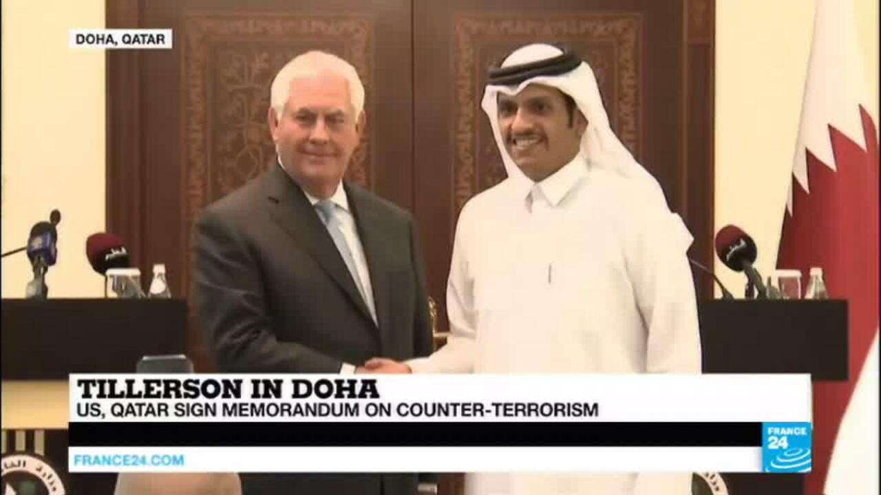 Tillerson in Doha: "Trump wants to rid the earth of terrorism and this ...