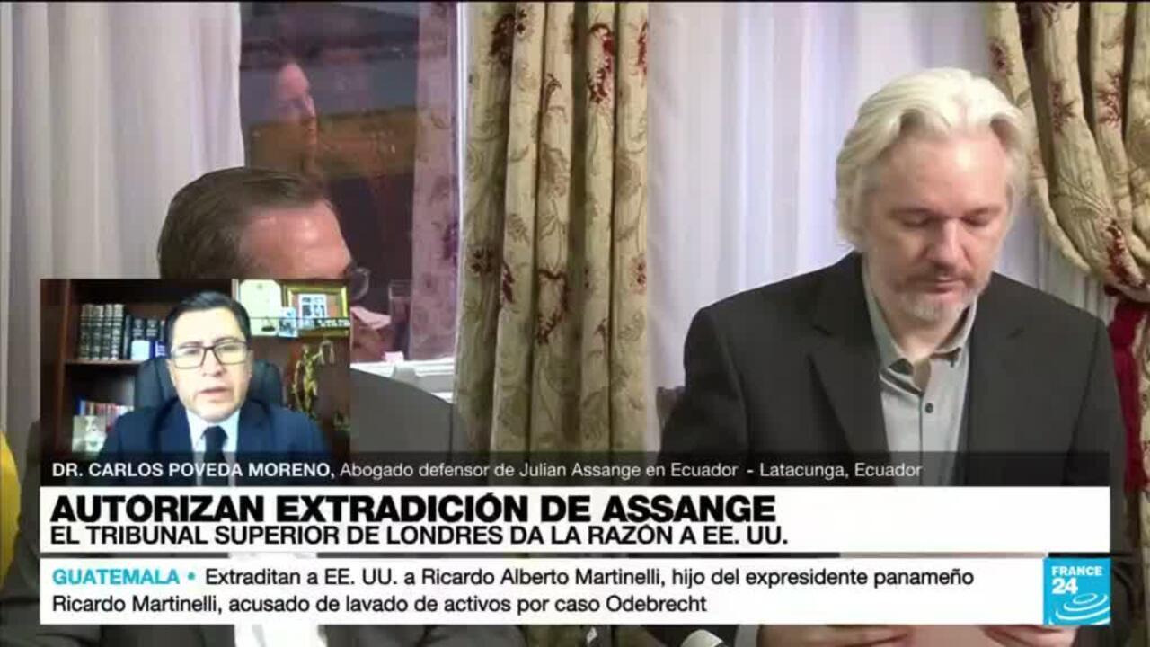 Carlos Poveda: La decisión de la extradición de Assange a EE. UU. "aún ...