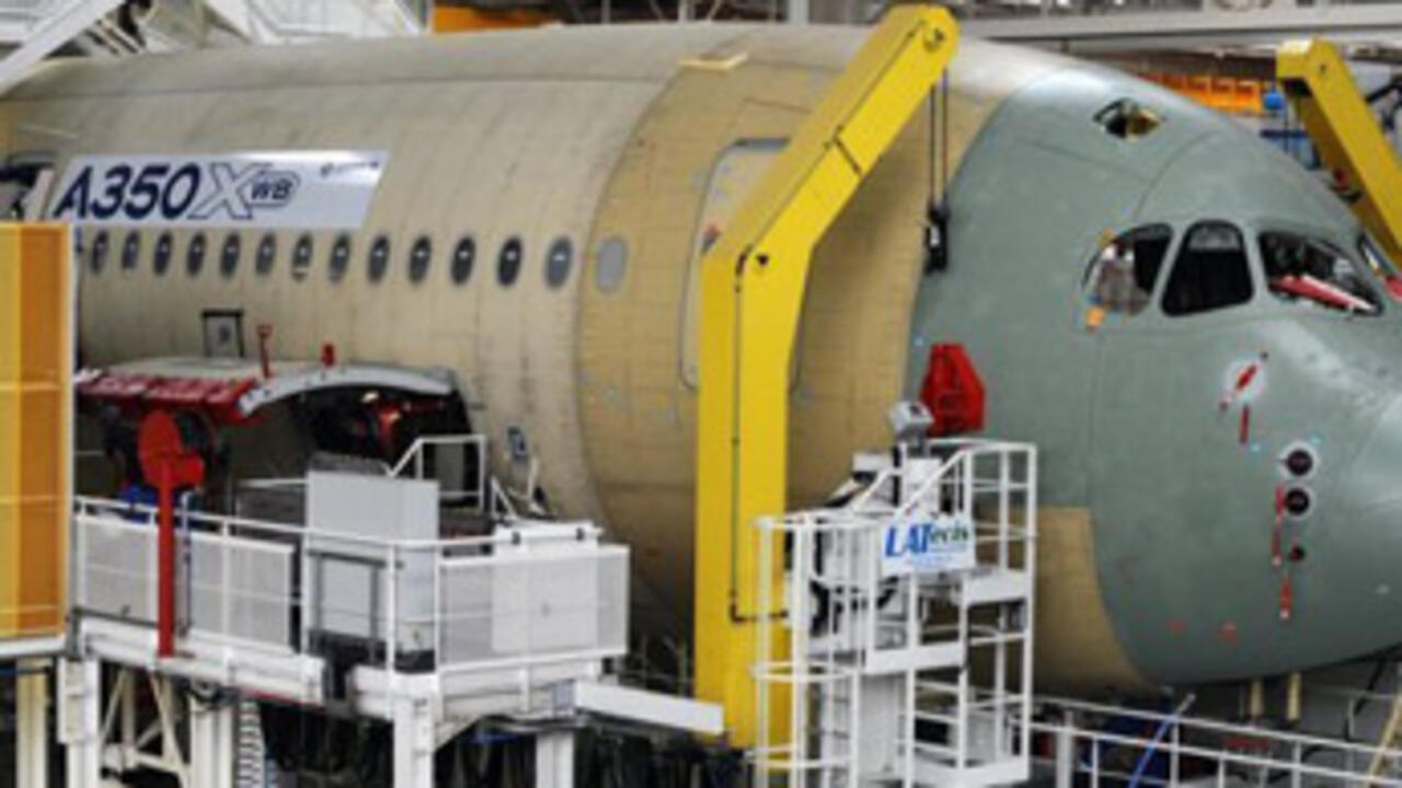 Airbus inaugurates factory for next-generation A350 jet