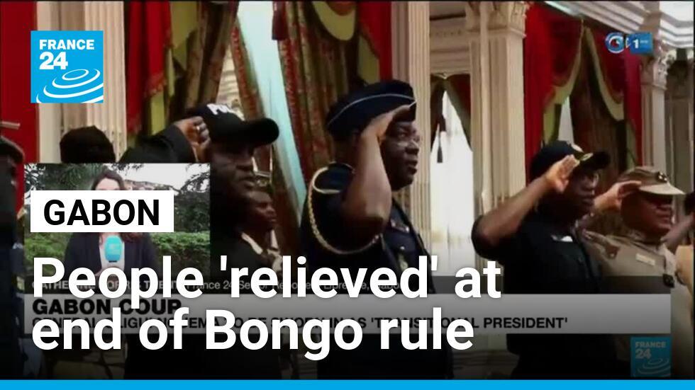 People 'relieved' at end of Bongo rule as Gabon coup leader becomes ...