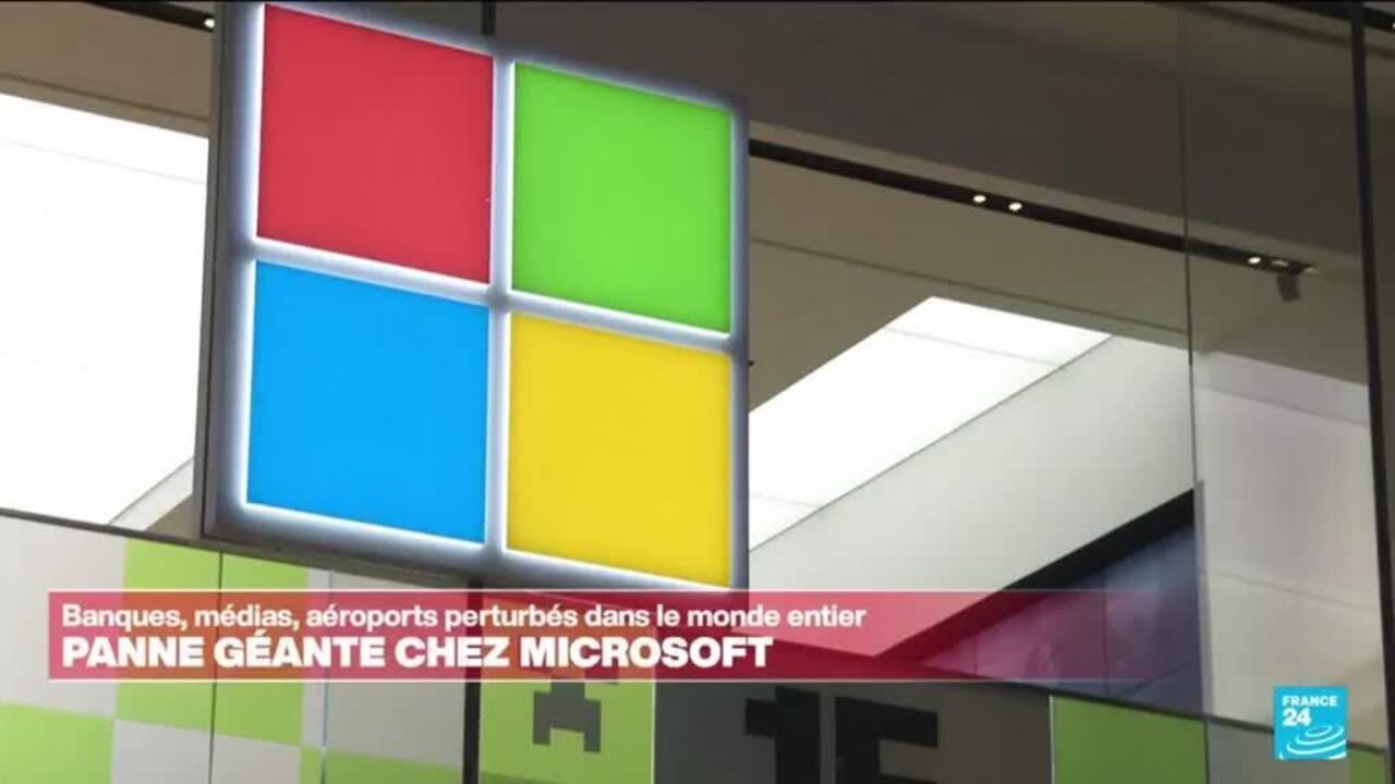 Panne mondiale chez Microsoft : conséquences et leçons à tirer - France 24