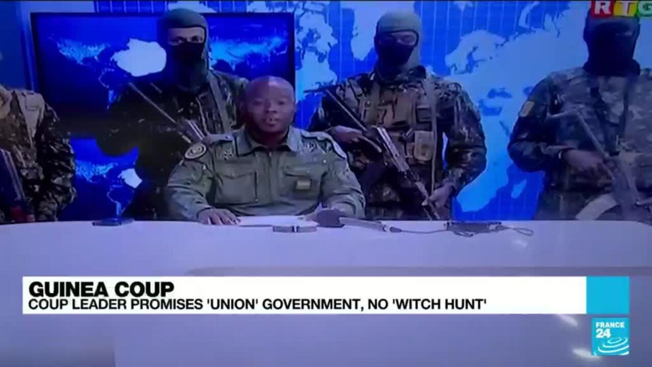 Guinea reopens borders following president's overthrow, military ...