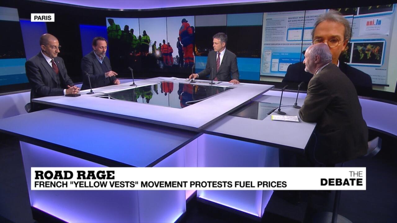Road rage: French 'yellow vests' movement protests fuel prices - The Debate