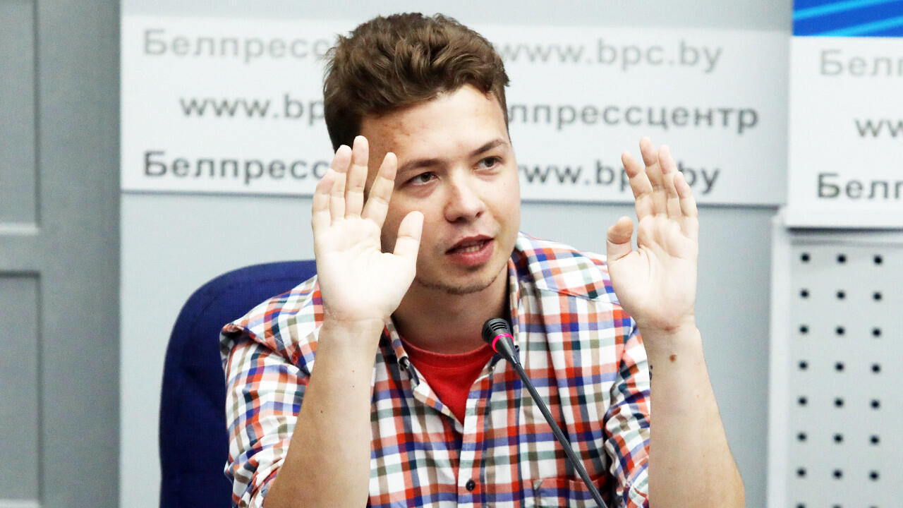 Belarus moves detained journalist Protasevich to house arrest ...