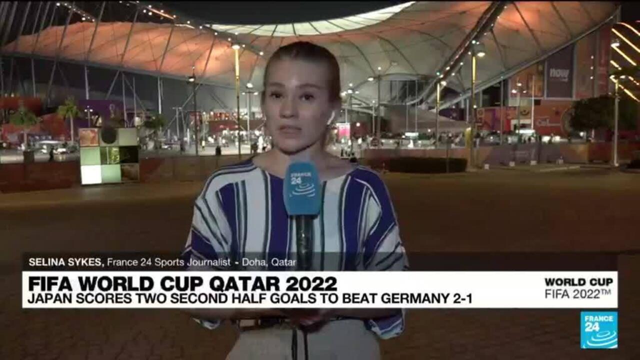 Japan gets 2 late goals to beat Germany 2-1 at World Cup - France 24
