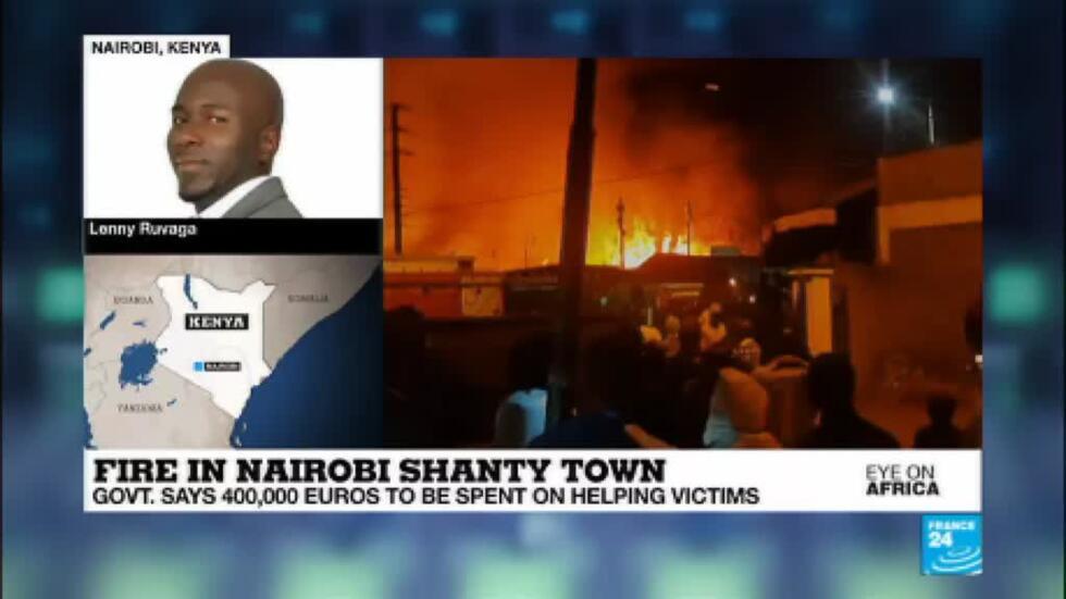 Fire in Nairobi shanty town - France 24