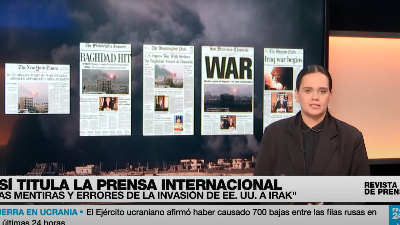 20 años de la guerra en Irak: así reportó la prensa el inicio de la invasión estadounidense ...