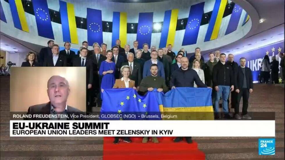 Ukraine's Zelensky vows to hasten EU membership after Kyiv summit