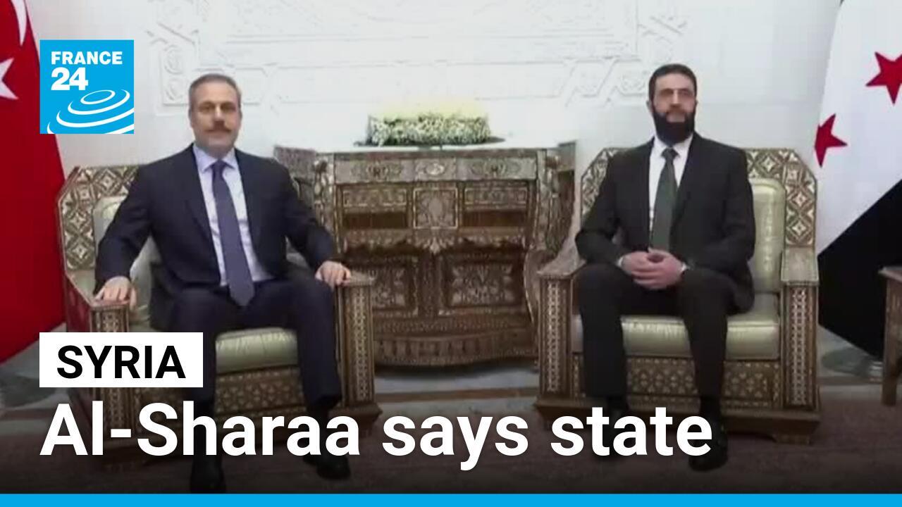 Syria's new leader Ahmed al-Sharaa says state to control all weapons ...