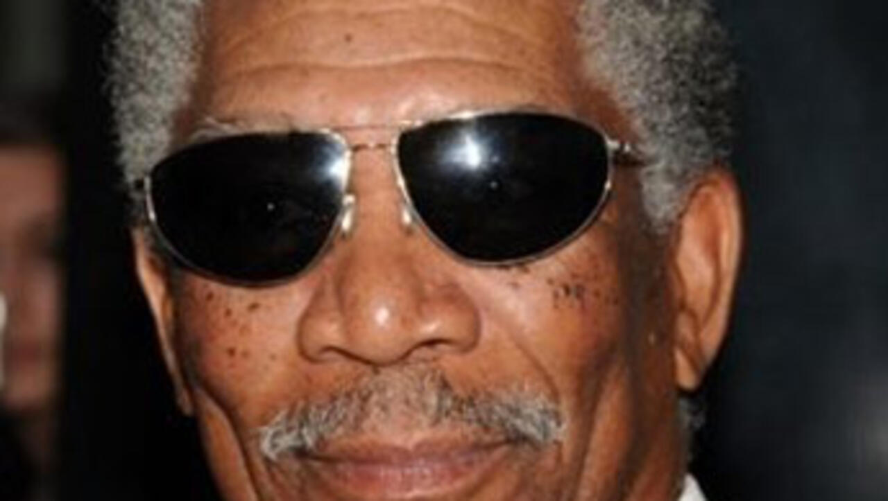 Badly injured Morgan Freeman in 'good spirits'