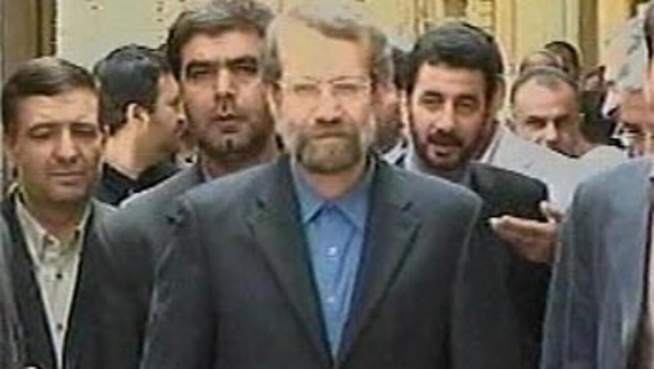 Former nuclear negociator heads Parliament