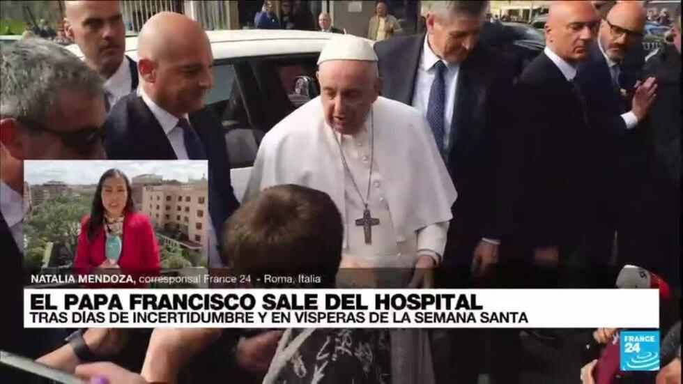 Informe desde Roma: papa Francisco es dado de alta luego de estar hospitalizado por bronquitis ...