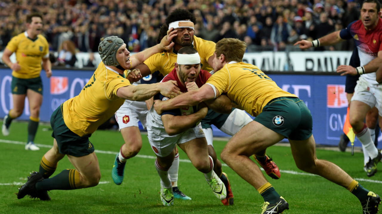 Rugby : le XV de France s'incline 23 à 25 devant l'Australie