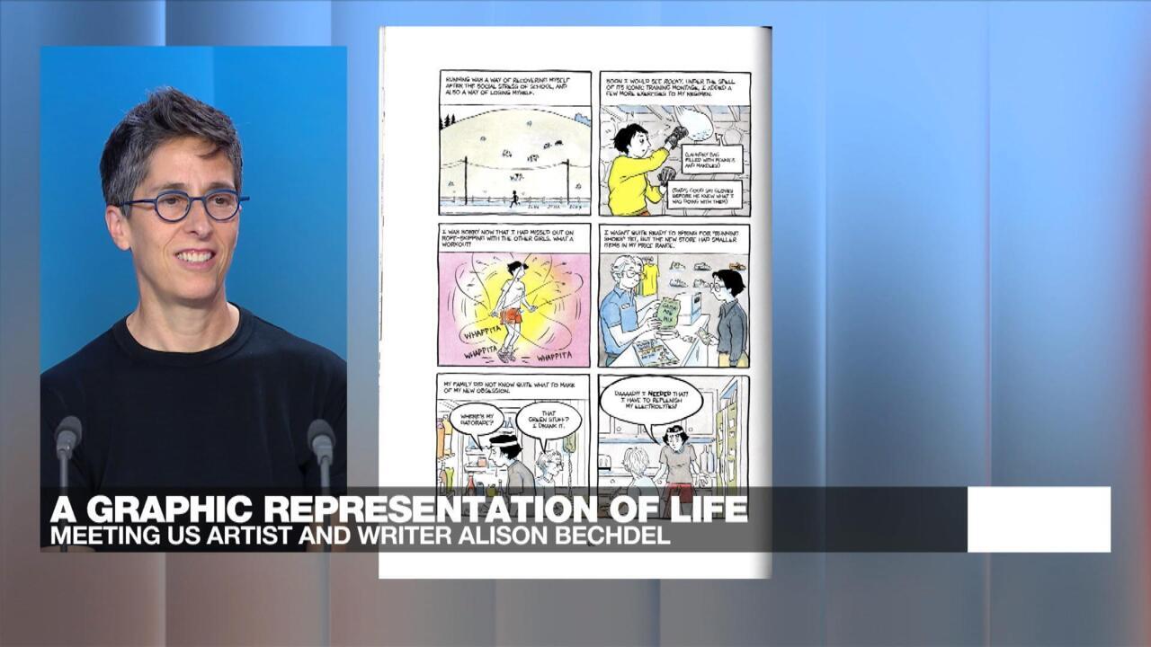 A graphic representation of life: Meeting US artist and writer, Alison ...