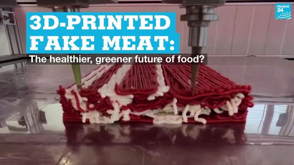 3D-printed fake meat: The healthier, greener future of food?
