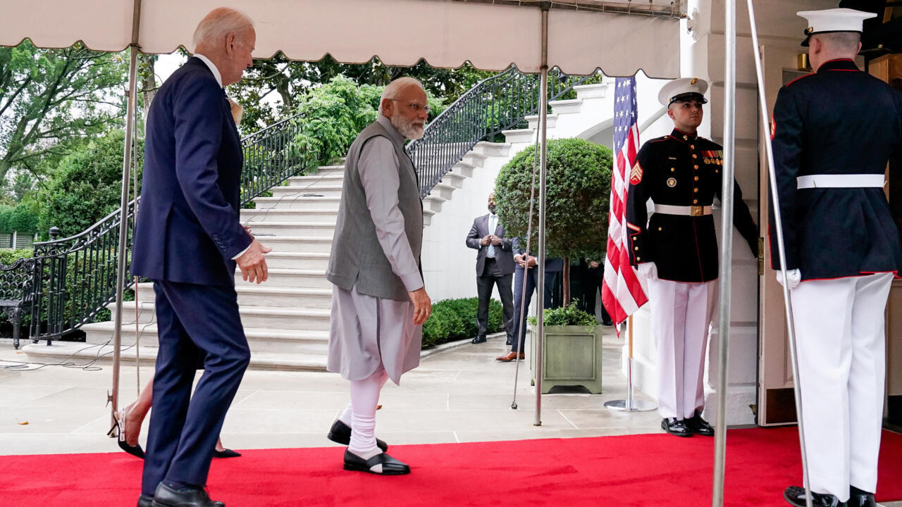 Biden says US and India must ‘work together’ as PM Modi visits White House