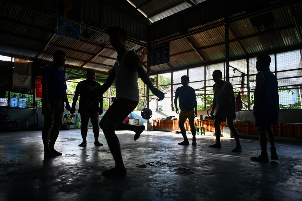 Ancient Myanmar ball game battles for survival in troubled nation