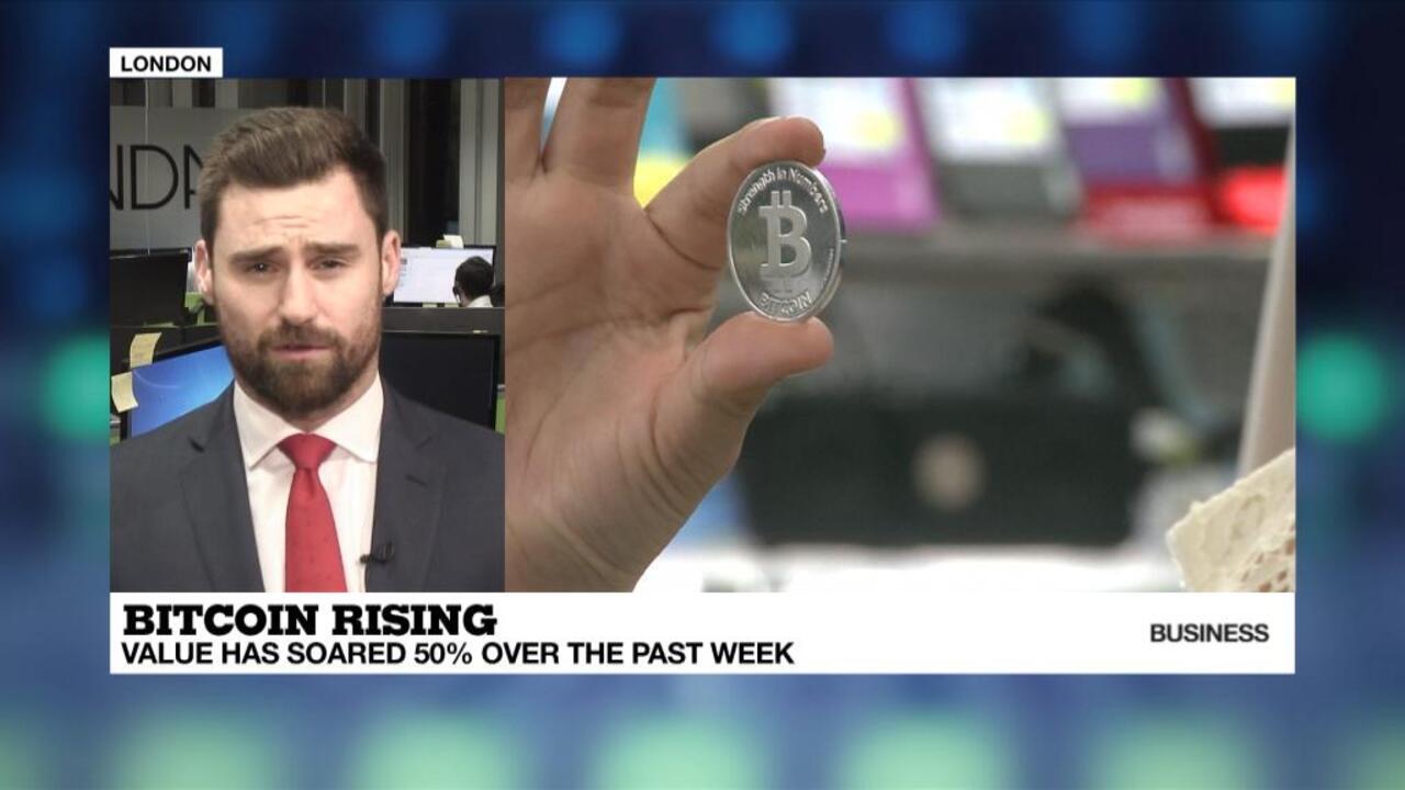 Bitcoin continues record-breaking surge - Business