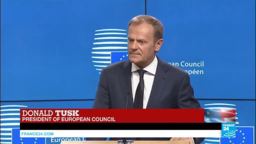 "This is not a happy day" - Donald Tusk speaks out on Brexit - France 24