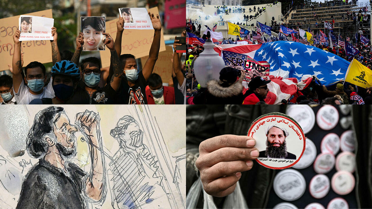 The Capitol riot, the Taliban's return and a submarine dispute: 10 top ...