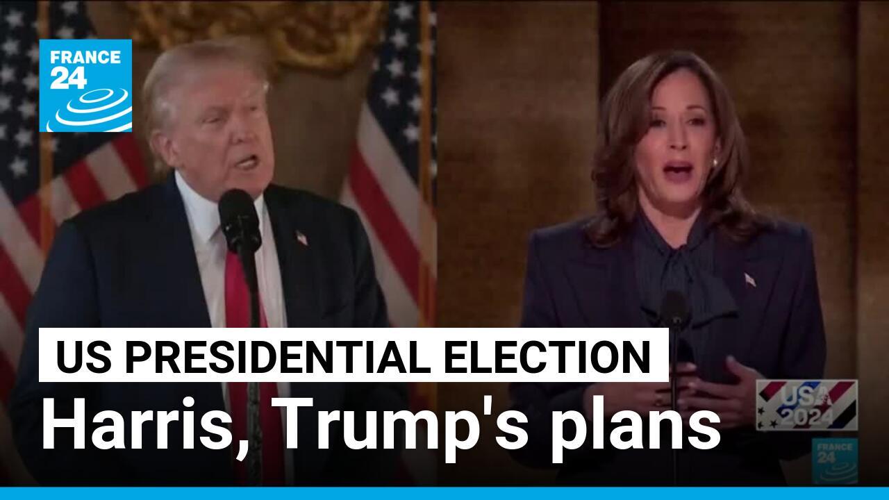Harris, Trump's campaign promises in 2024 White House race - France 24