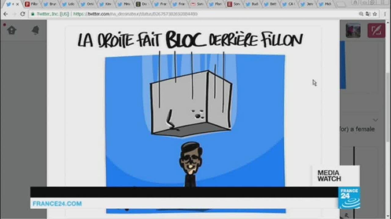 Fillon's faltering bid for the presidency - MediaWatch