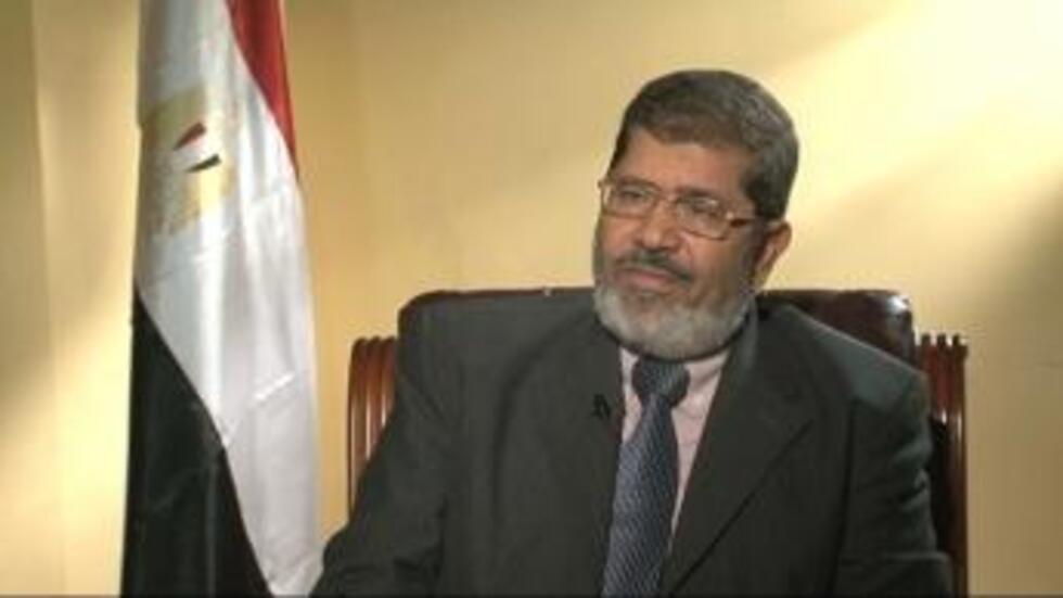 Dr. Mohammed Morsy, president of Egypt's 'Freedom and Justice' party ...