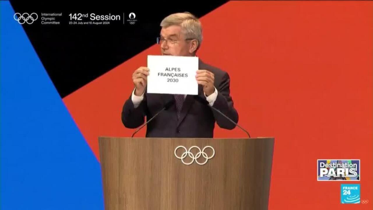 IOC awards 2030 Winter Olympics to French Alps 'under conditions' - France 24