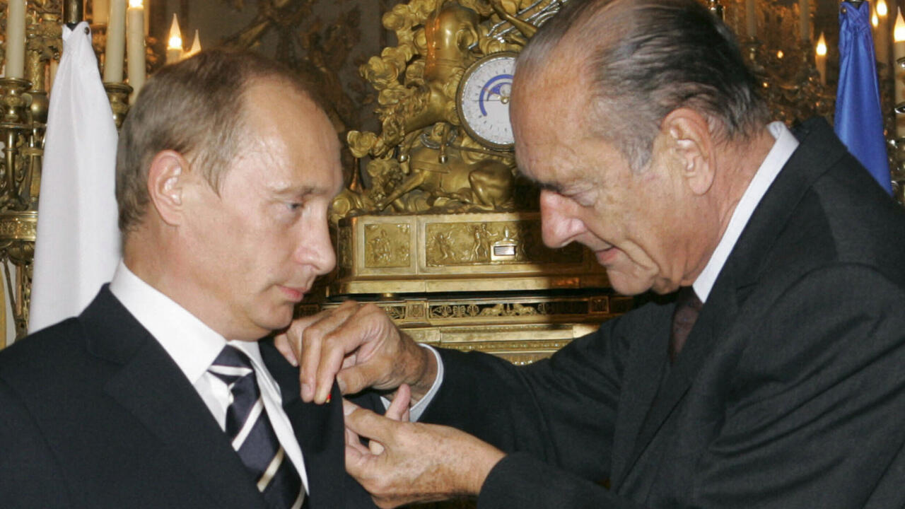 Macron considers stripping Putin of French Legion of Honour medal ...