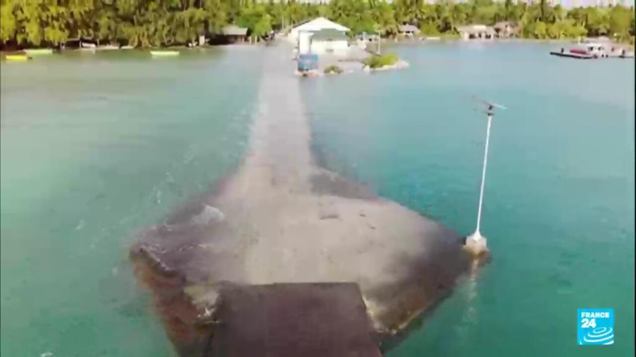 Polynésie : le risque de submersion augmente avec le dérèglement ...