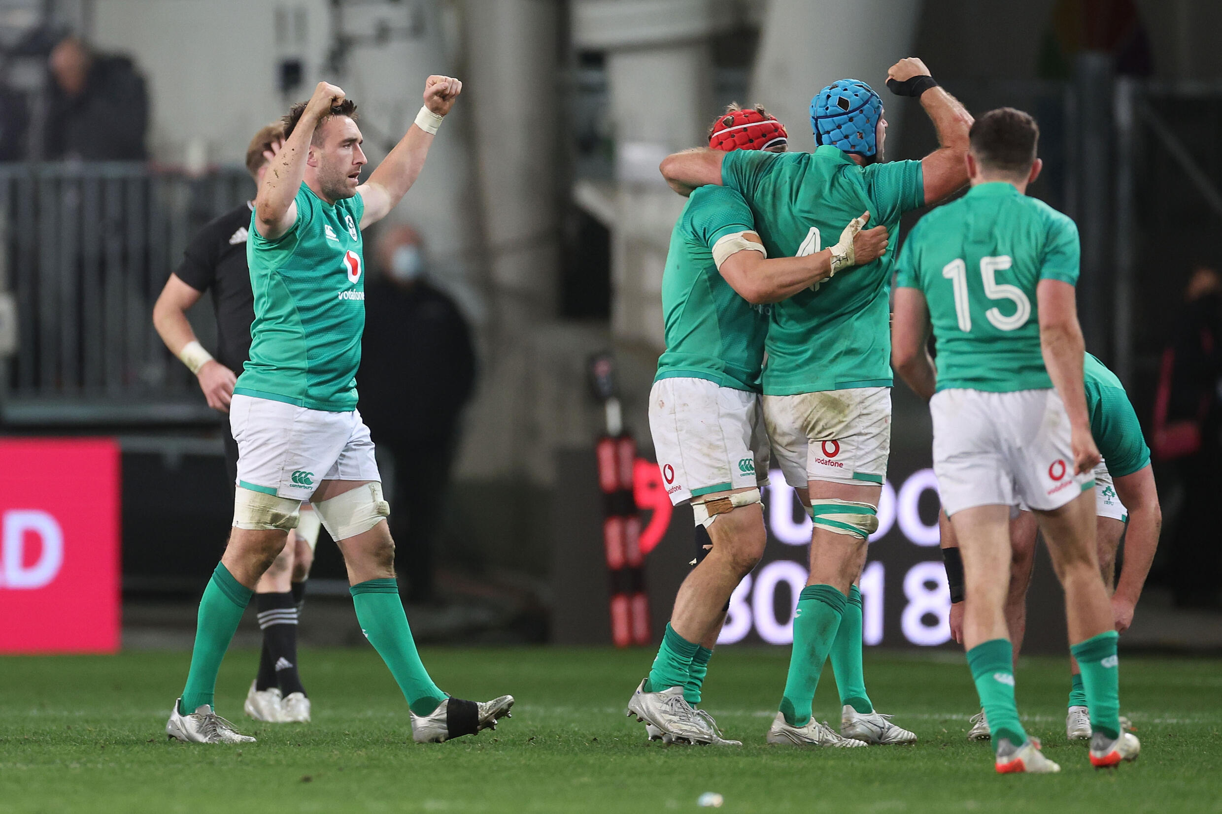 Ireland make history with 23-12 win over 14-man All Blacks