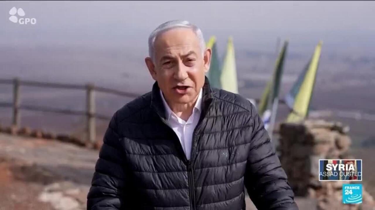 Israel's Netanyahu hails fall of Assad as 'historic day' - France 24
