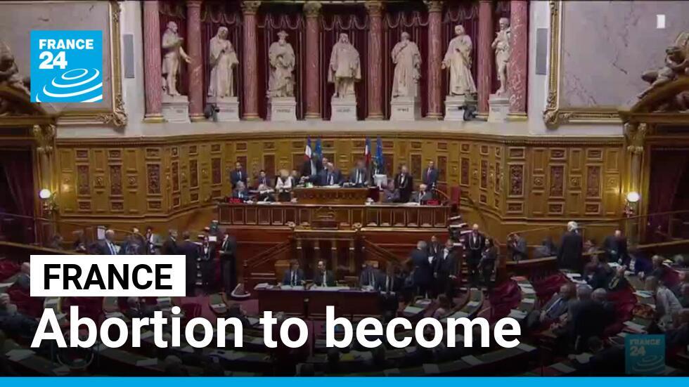 French Senate to vote on making abortion a constitutional right - France 24