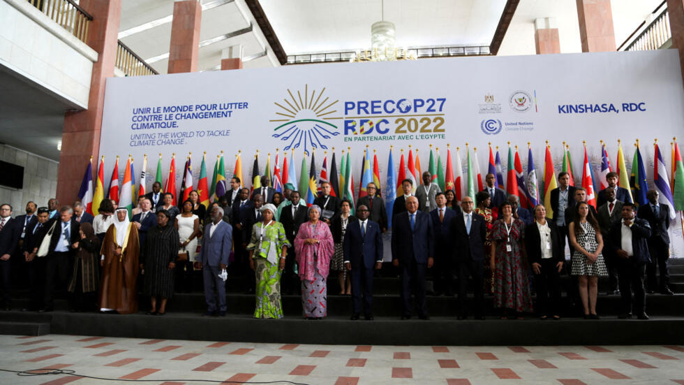 Developing countries urge more climate funding at pre-COP27 in DR Congo