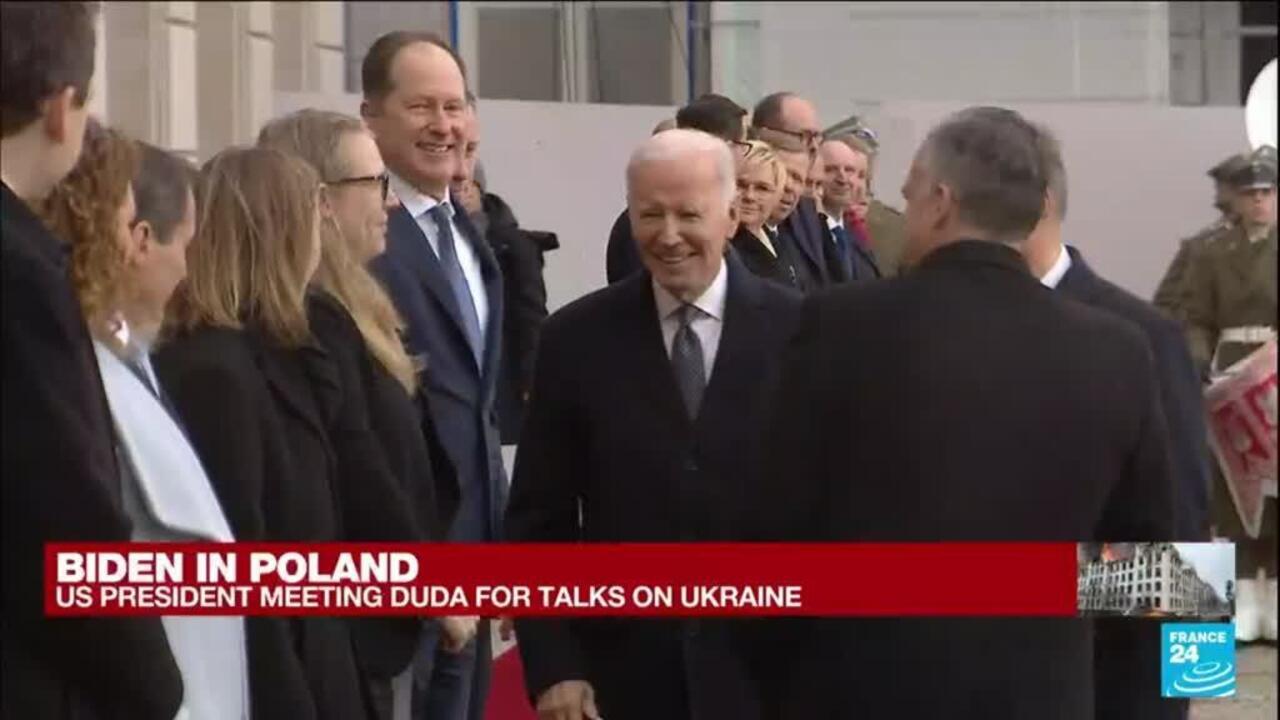 Biden meets with Poland leader, set to speak on Ukraine war - France 24