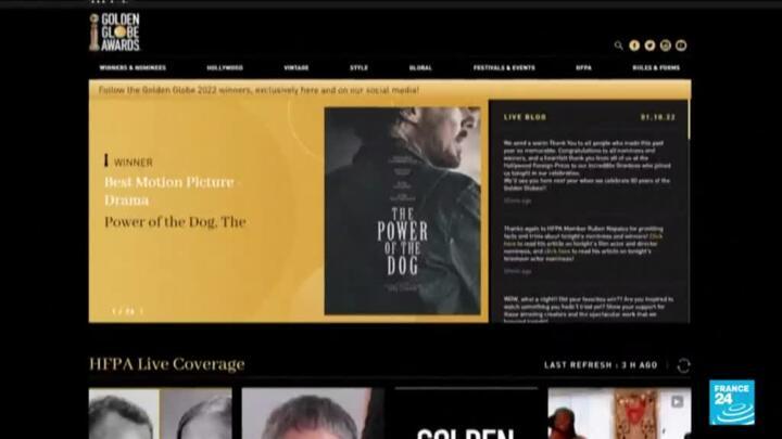 'Power of the Dog', 'West Side Story' take top Golden Globes at untelevised ceremony - France 24