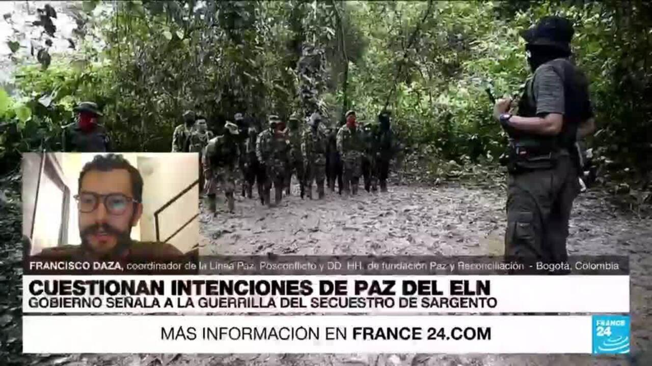 Francisco Daza: 'Secuestro de sargento perjudica cese el fuego entre ELN y Gobierno colombiano ...