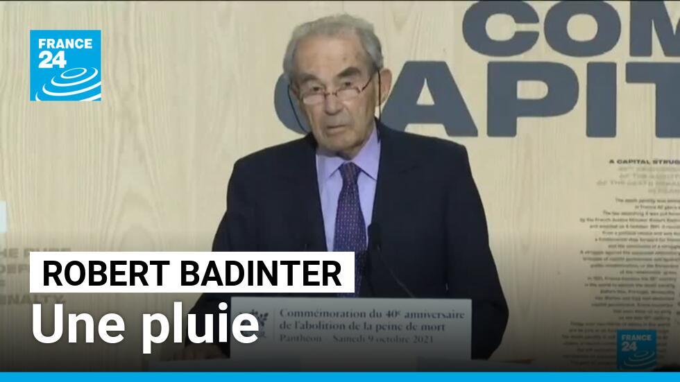 Une pluie d'hommages après l'annonce de la mort de Robert Badinter à 95 ...