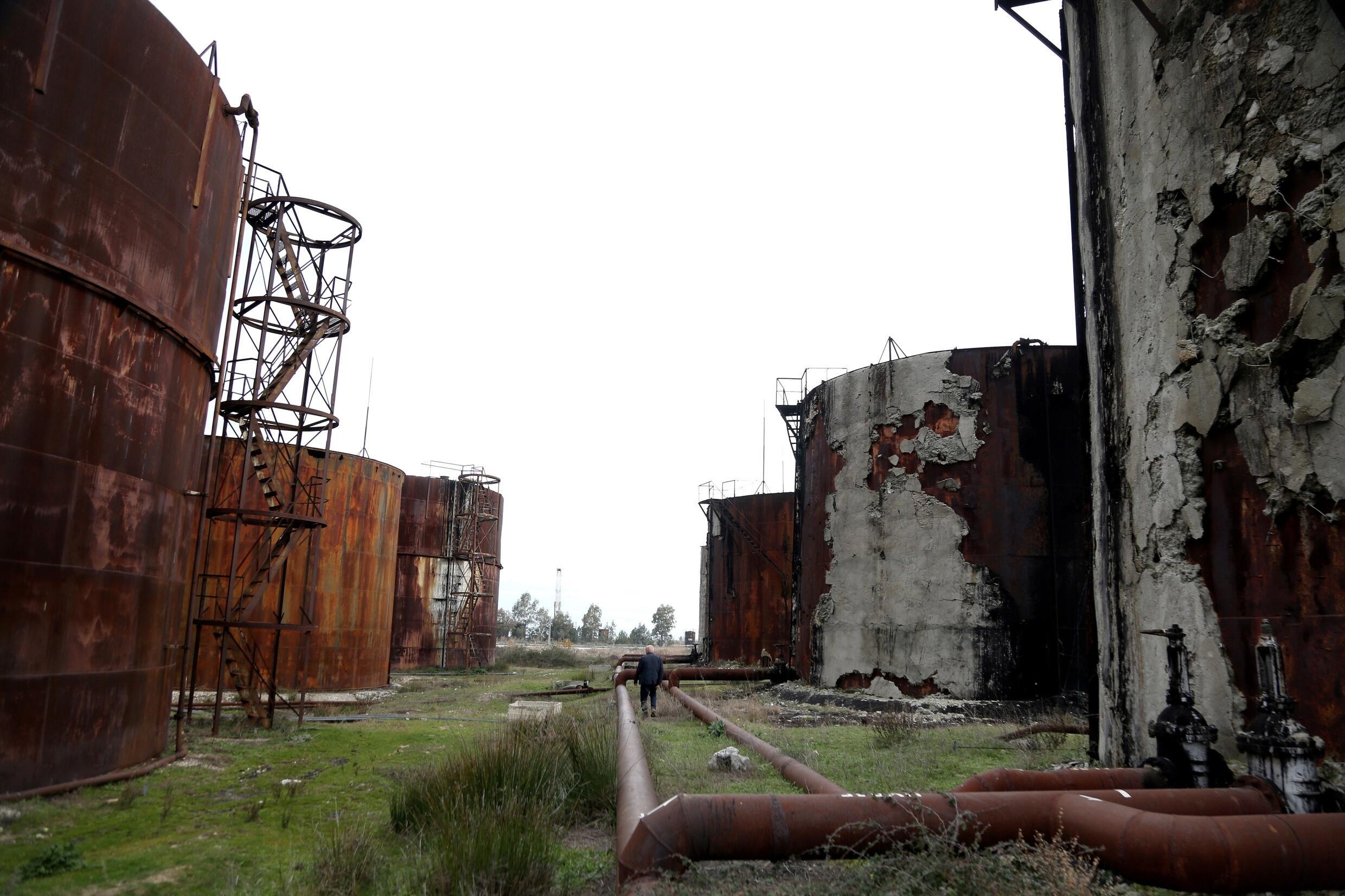 The black hell of Albania's ageing oil fields