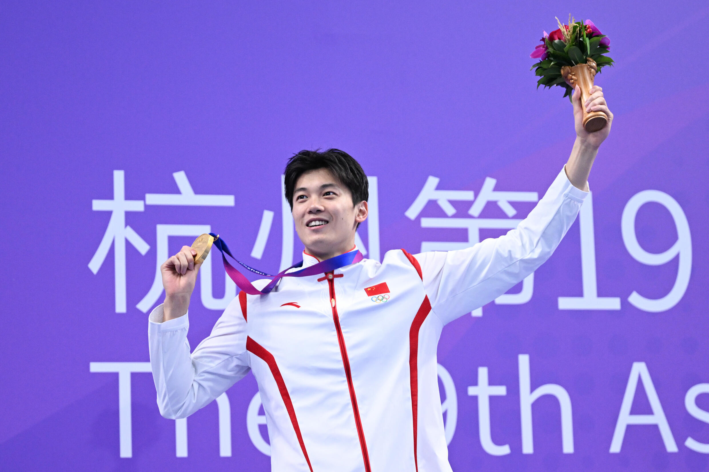Olympic champions excel as China dominate first night of Asiad swimming