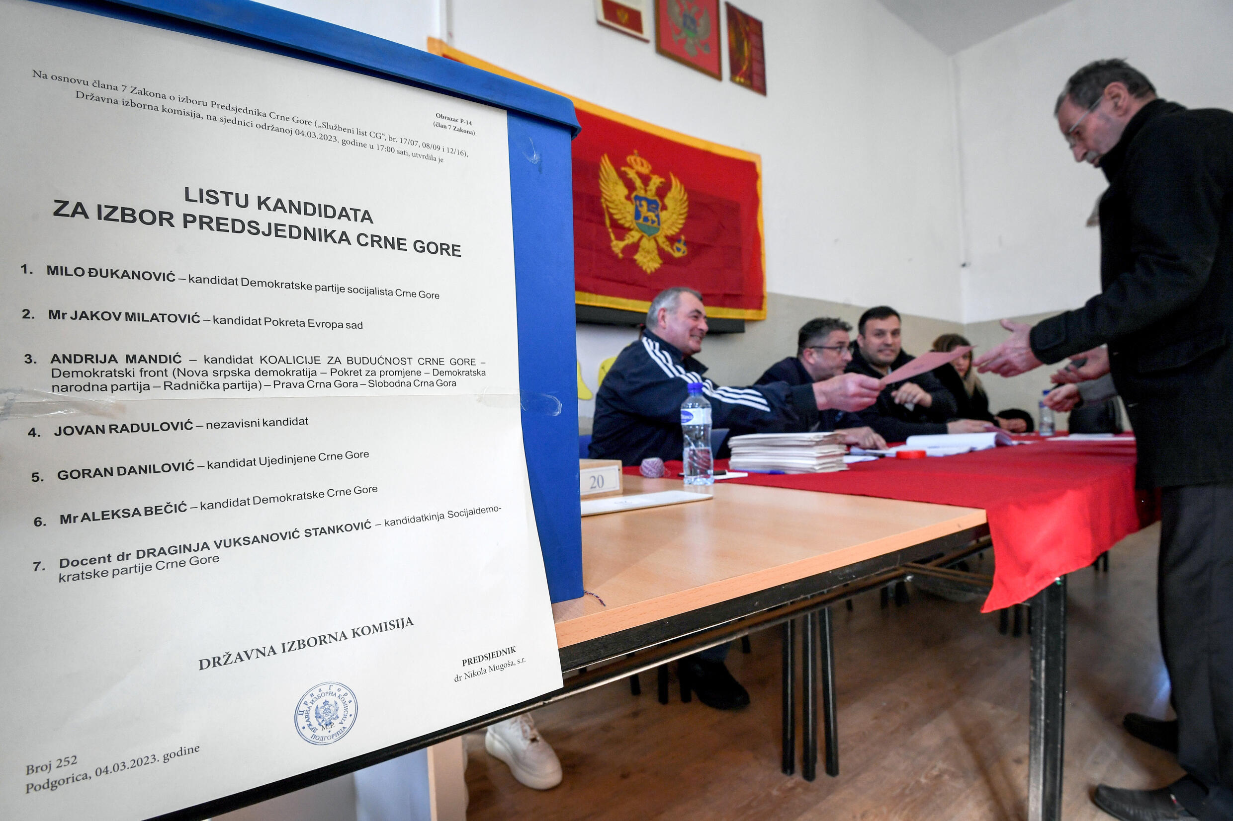 Montenegro votes in presidential run-off after months of gridlock