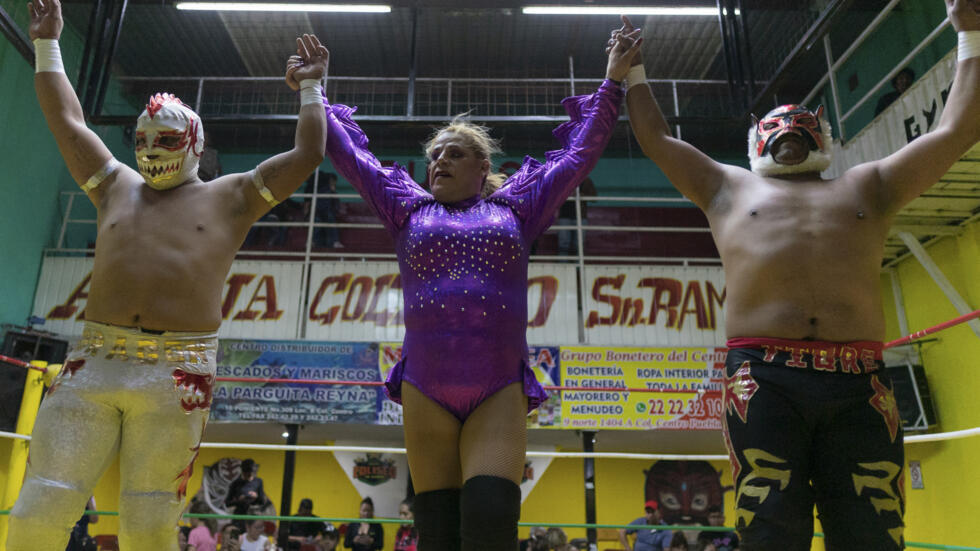 Miss Gaviota, Mexico's trans lucha libre wrestler