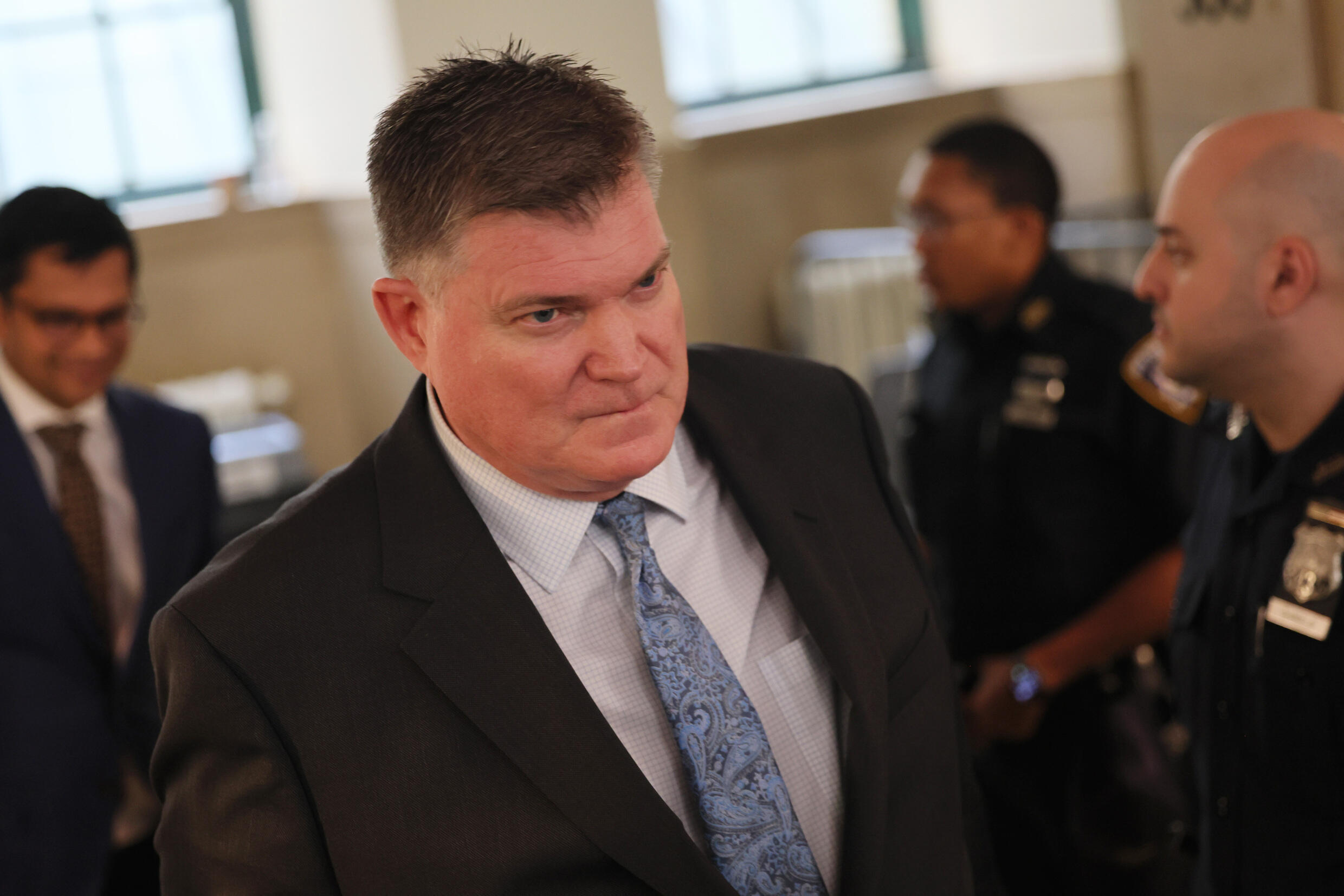 Trump asistió a una nueva audiencia de su juicio civil en Nueva York