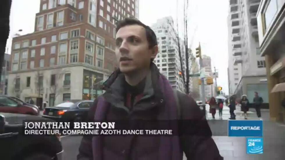 Jonathan Breton, la danse de Blois à New York - France 24