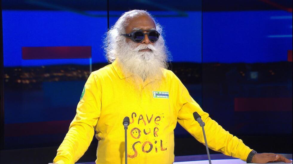 Indian spiritual leader Sadhguru on his journey from Europe to India to ...