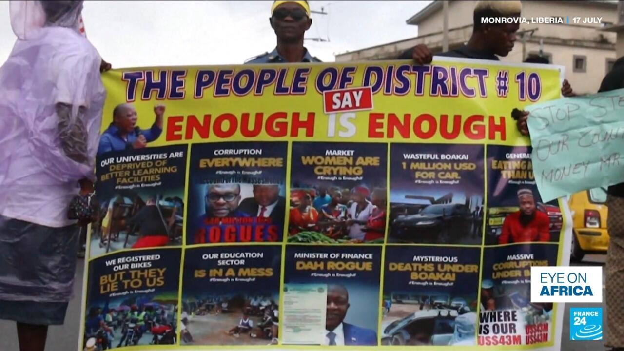 Liberia: Hundreds rally in Monrovia to protest against Boakai's ...