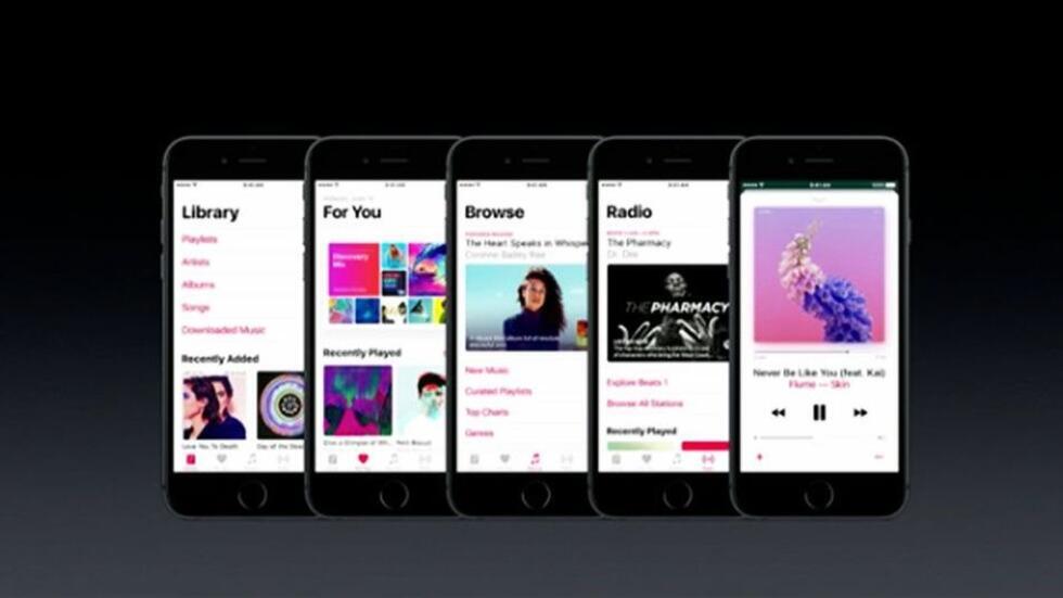 Apple Music revendique 15 millions d'abonnés et fait peau neuve