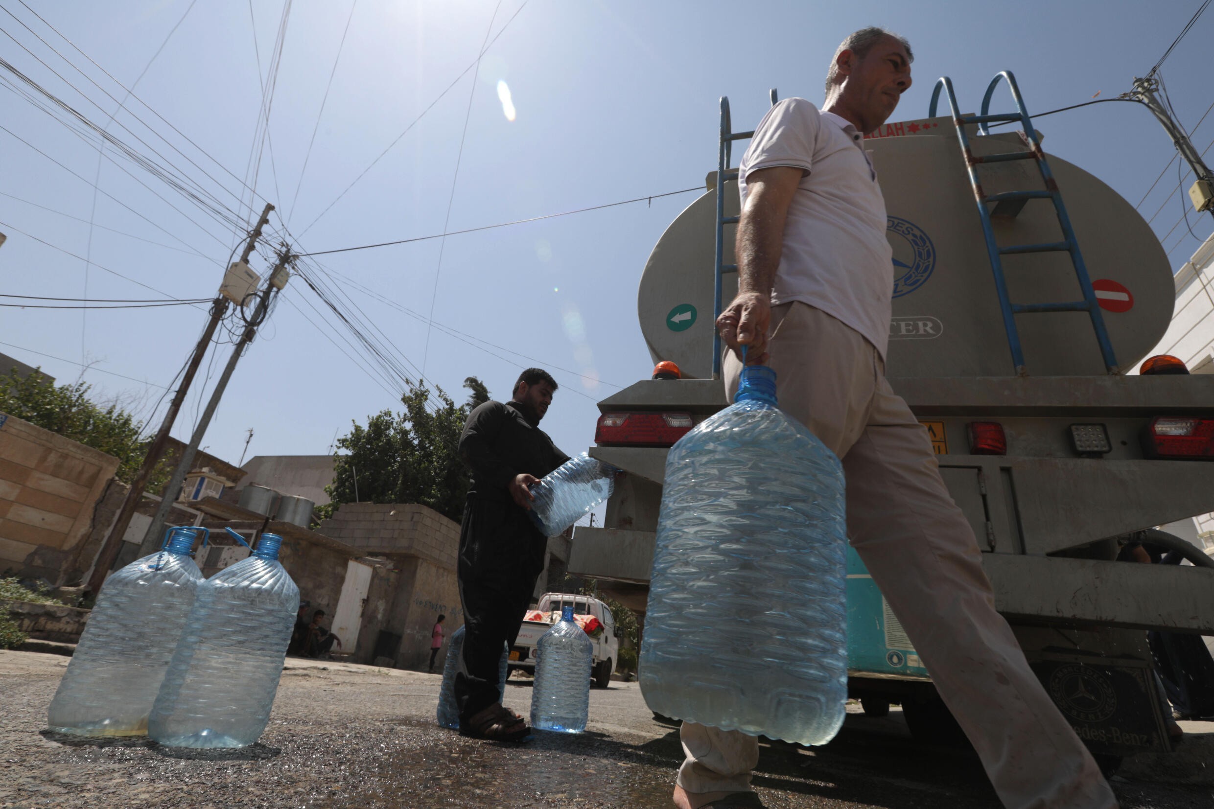 In Iraq's summer, residents of Kurdistan's Arbil ache for water