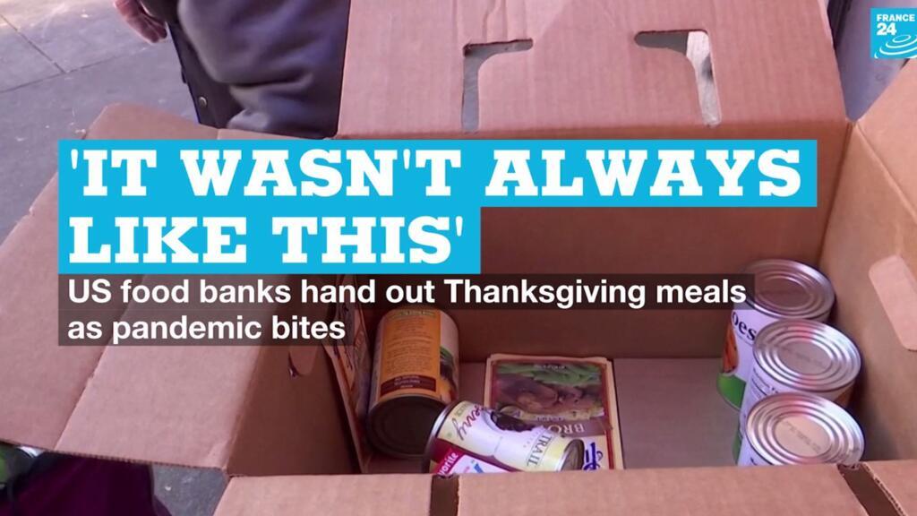 US food banks help those in need plan for Thanksgiving amidst a pandemic