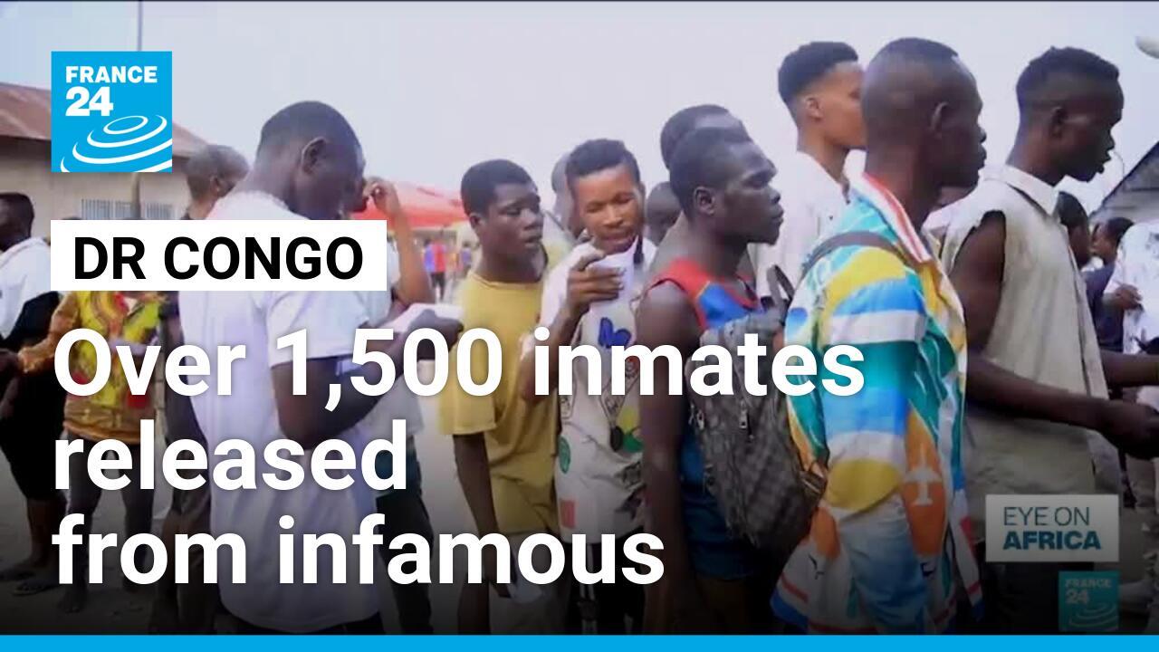 Over 1,500 inmates released from DR Congo's infamous Makala prison ...
